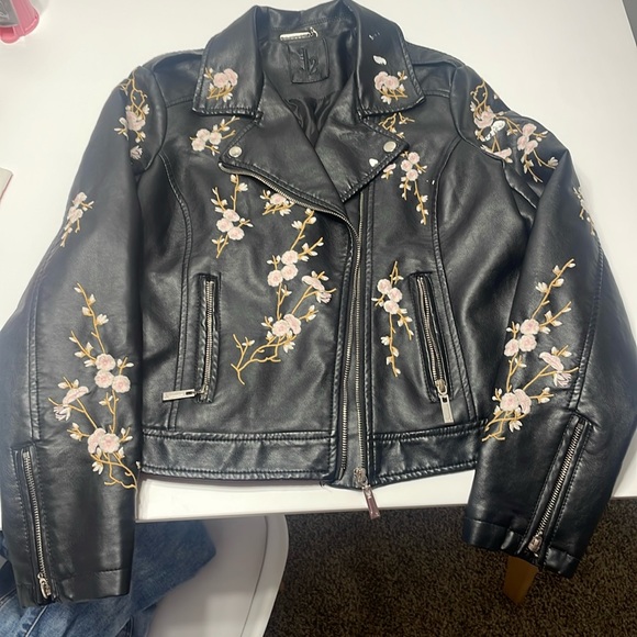 JuJu | Jackets & Coats | Juju Fake Leather Jacket | Poshmark